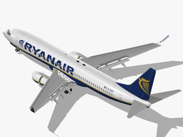 3d boeing 737-800 ryanair model