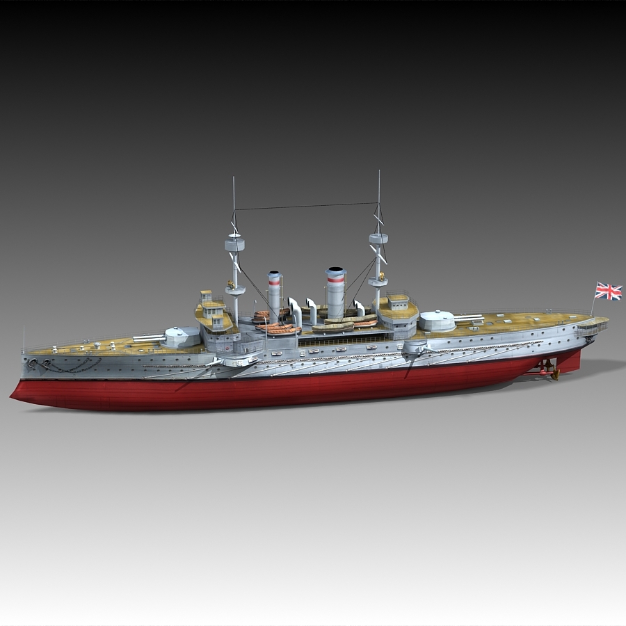 hms goliath 1898 world war 3d max