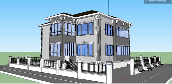 Apartment Building SketchUp Models for Download | TurboSquid