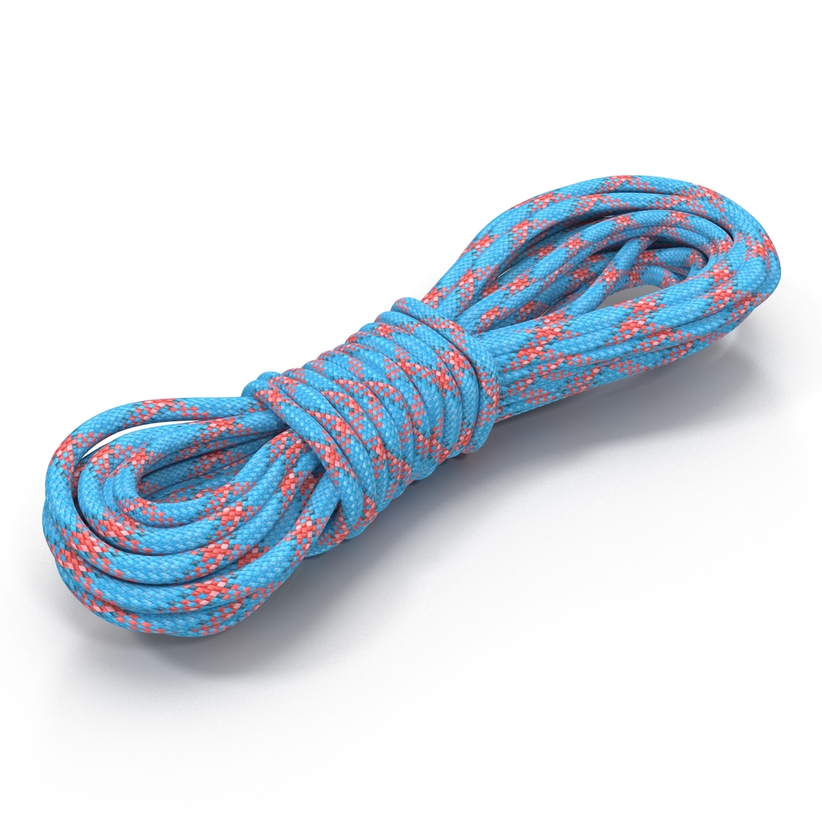 3d model rock climbing ropes set