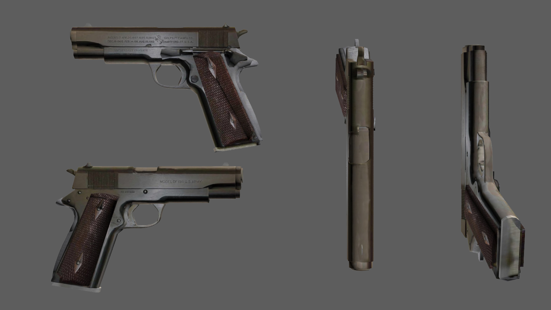 m1911 pistol x