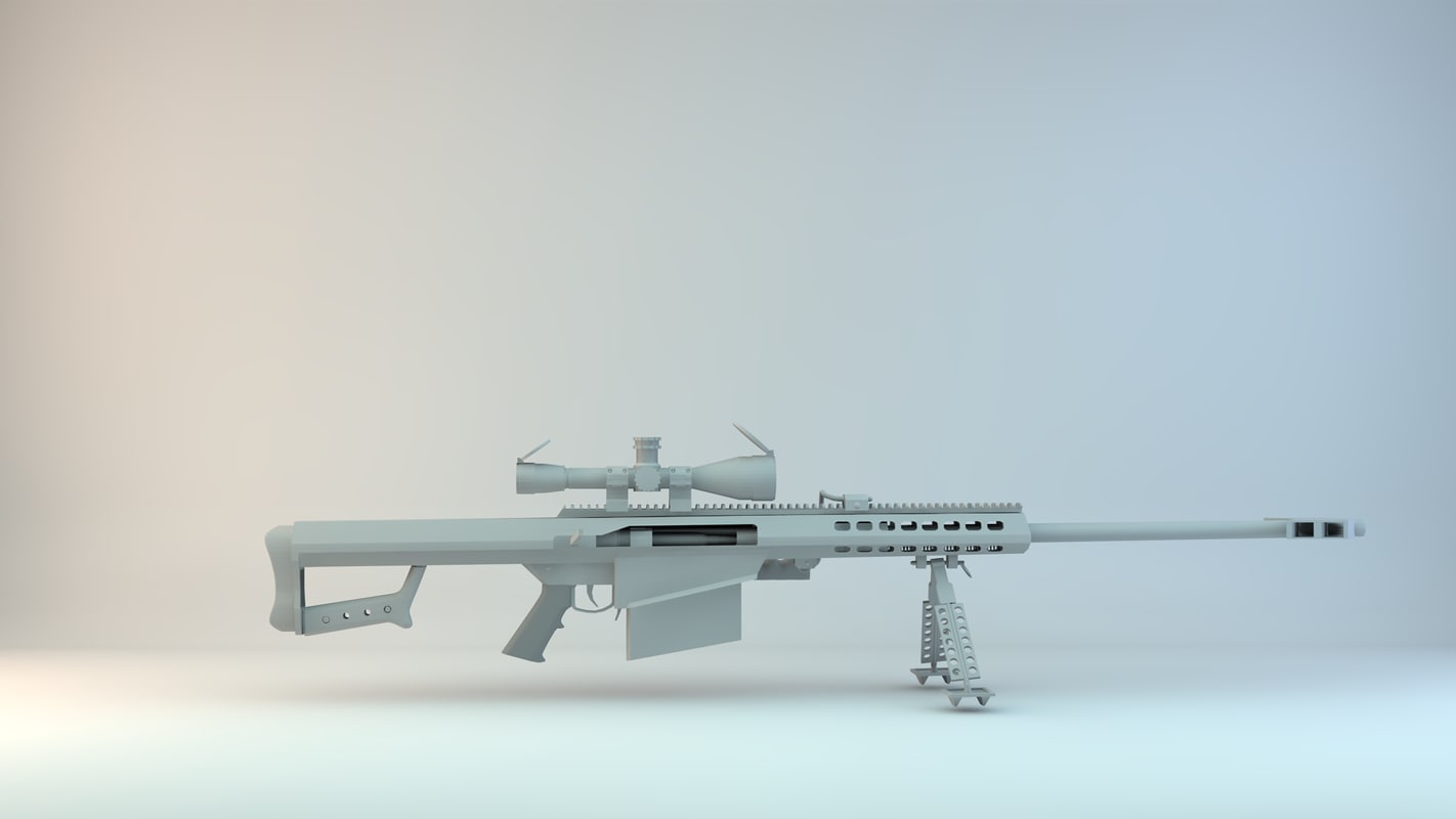 free 3ds model barrett 50
