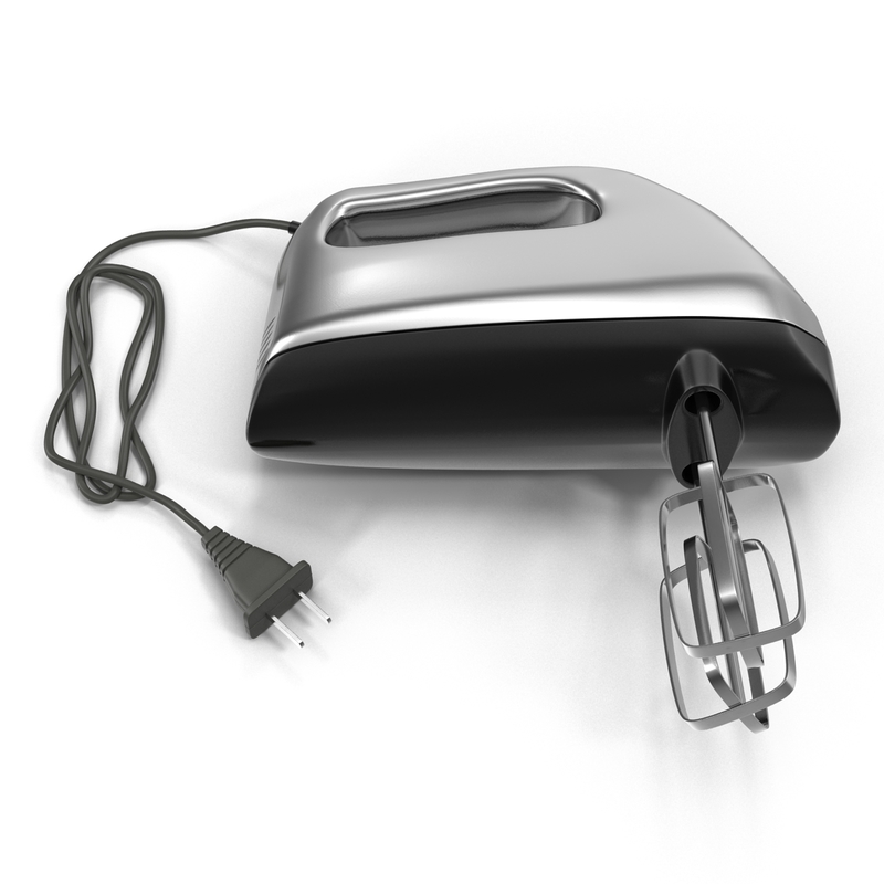 3d hand mixer chrome