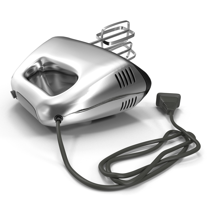 3d hand mixer chrome