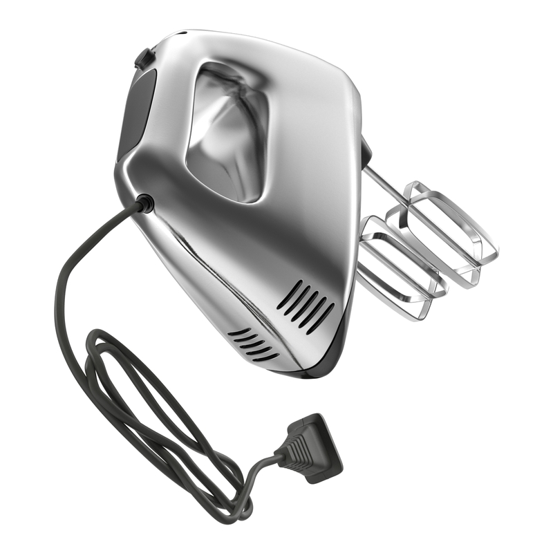 3d hand mixer chrome