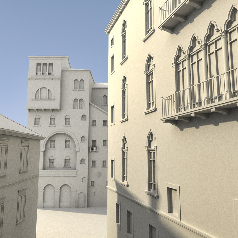 old town 3d model