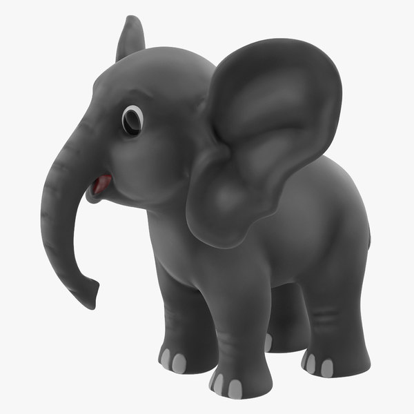 Cartoon Elephant 3D Models for Download | TurboSquid