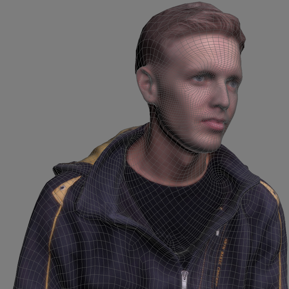 3ds max realistic human