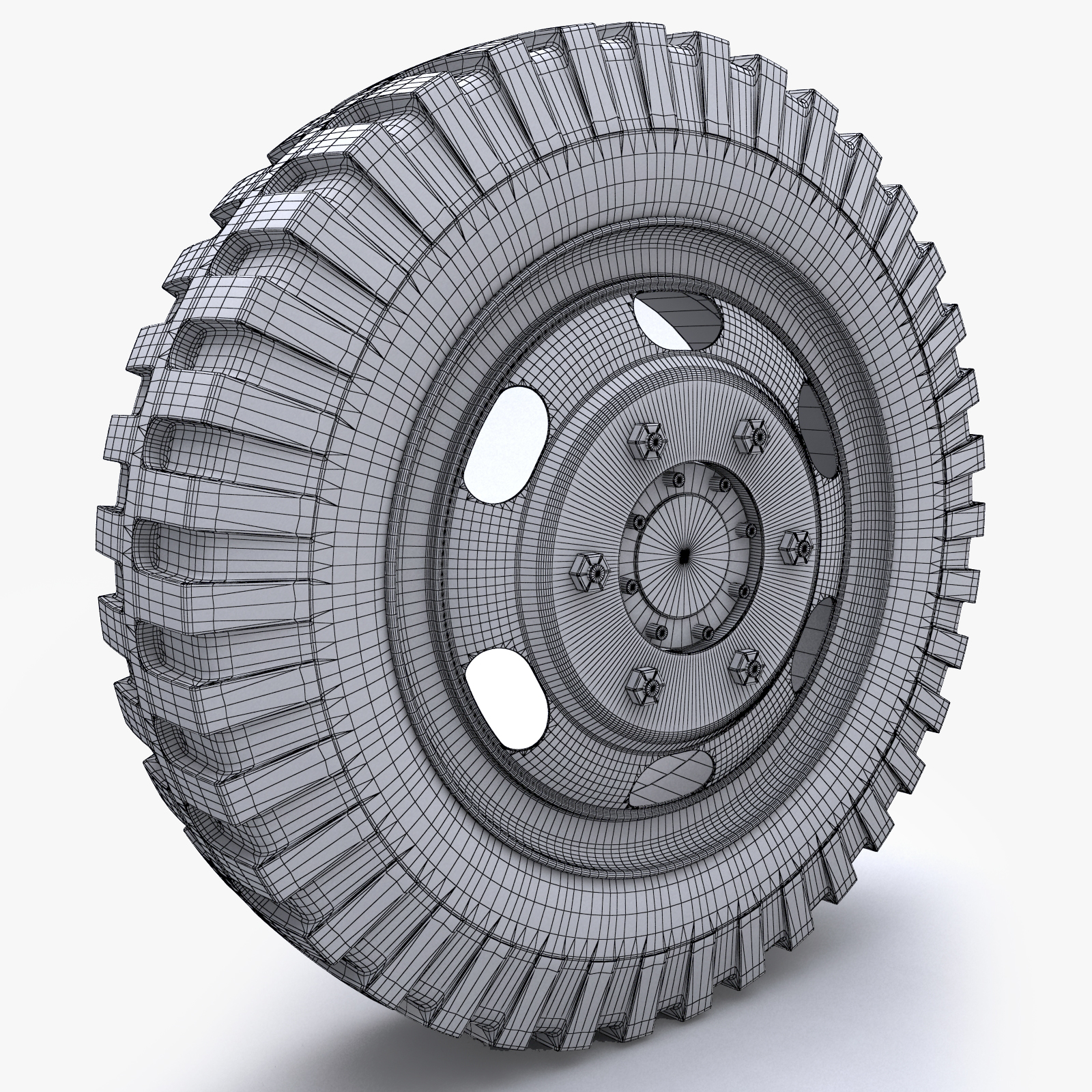 weel modelled 3d model