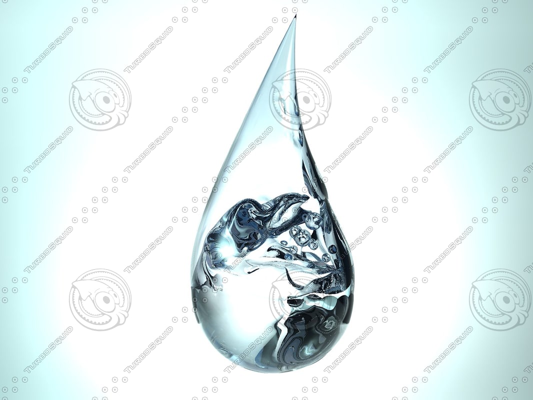 Des Modèles de 3D Goutte D'Eau à Télécharger | TurboSquid