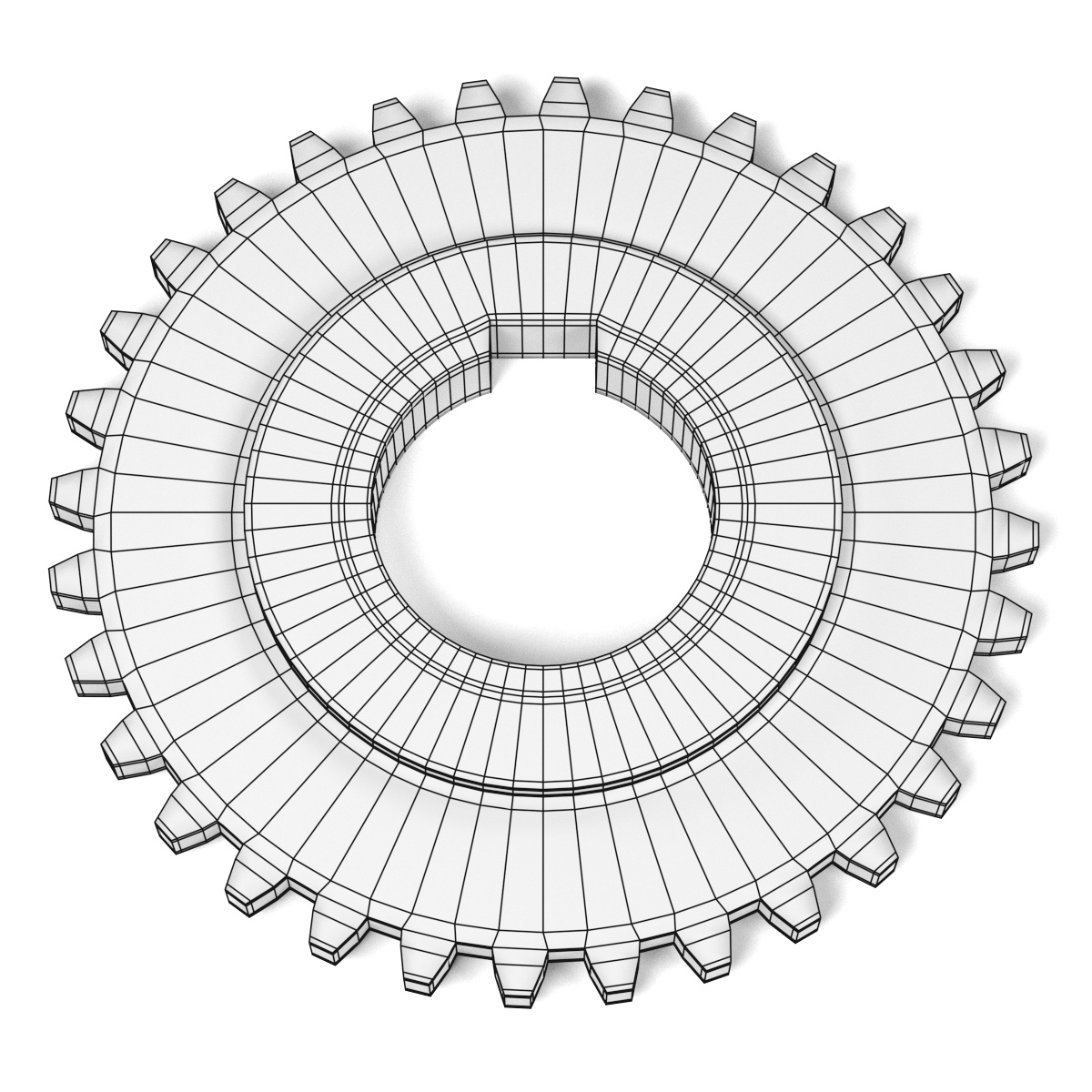 3d gear wheel