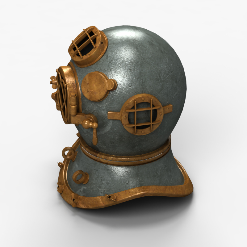 diver helmet max