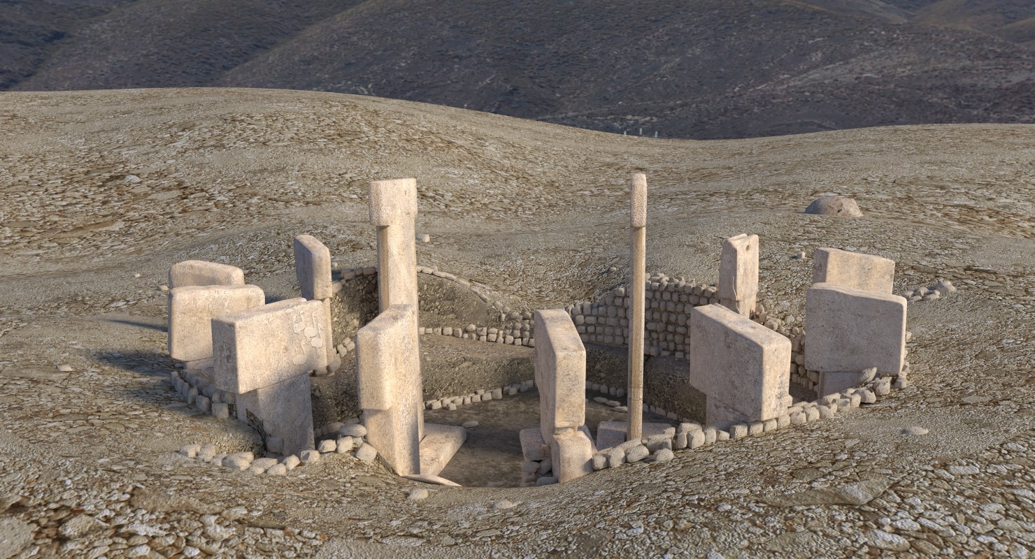 3ds gobekli tepe