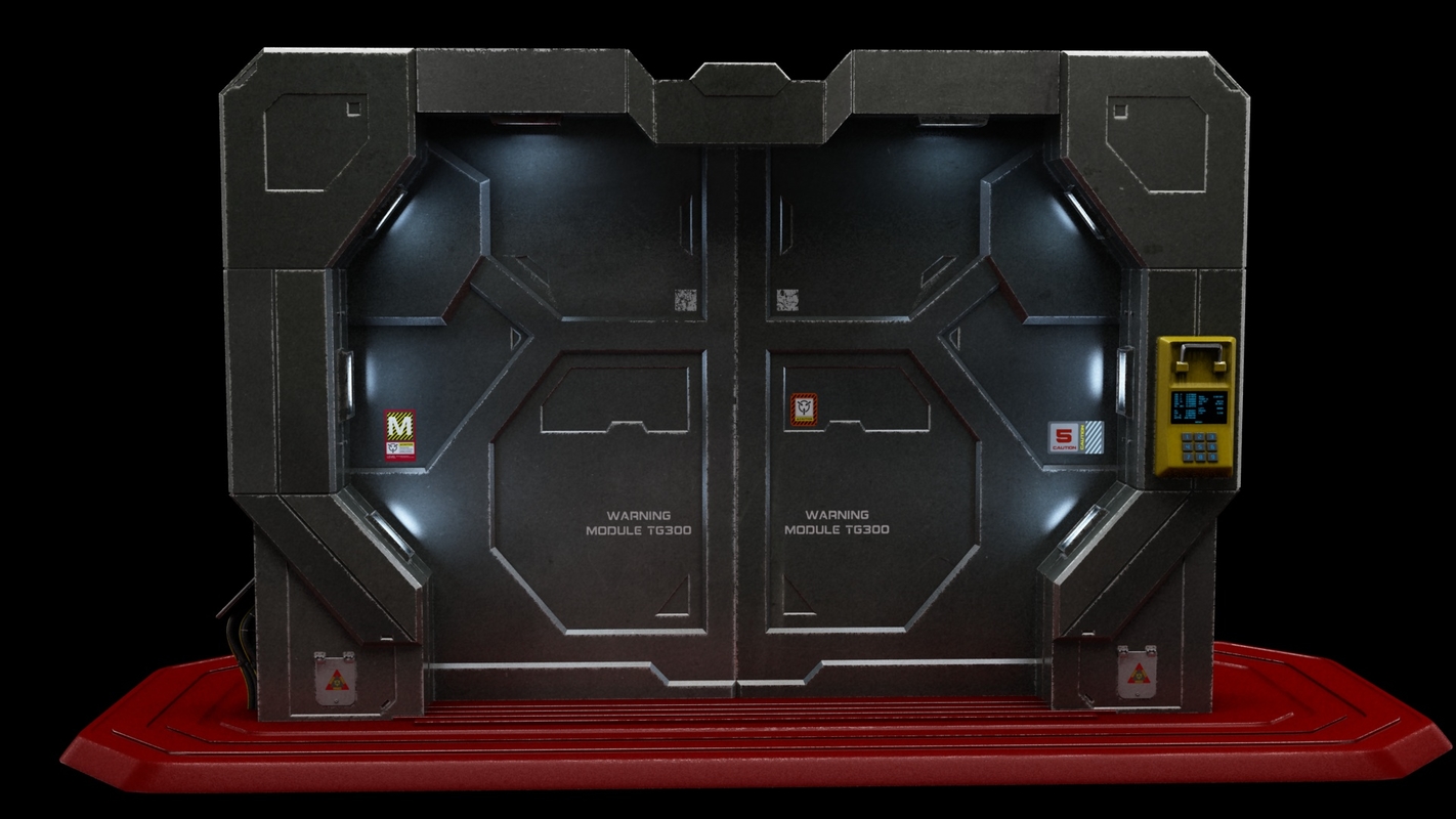 sci fi gate door max