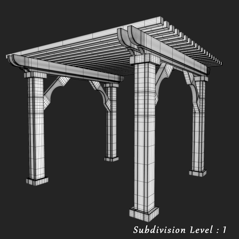 arbor 3d model