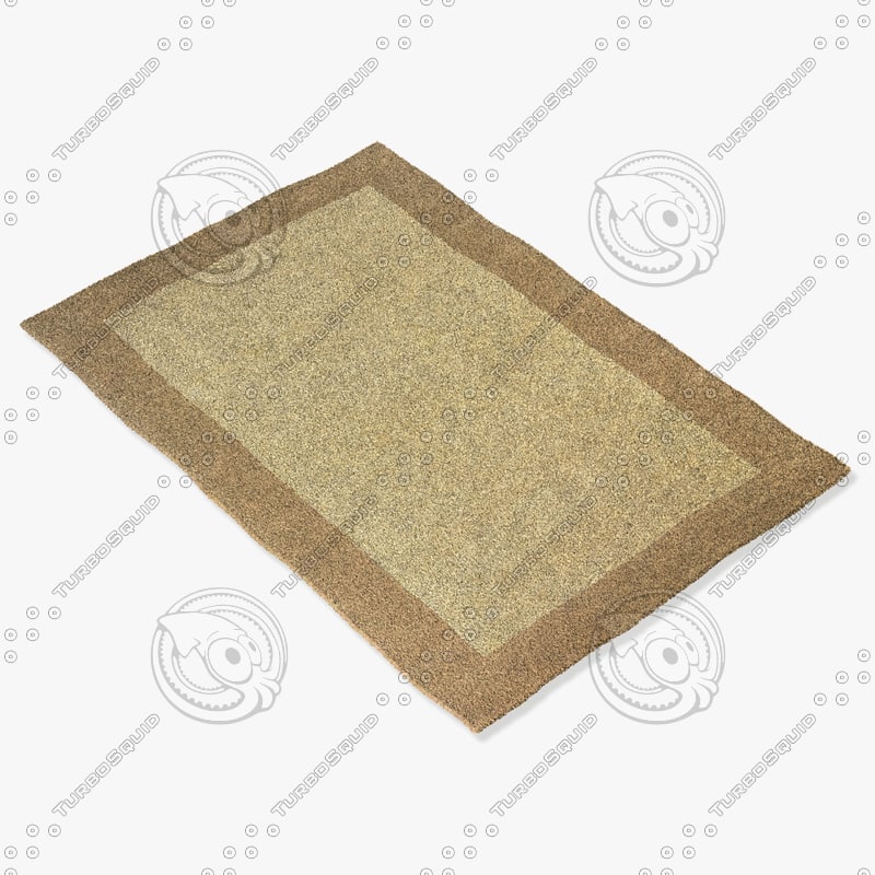 3d rizzy home rugs multi-colored model