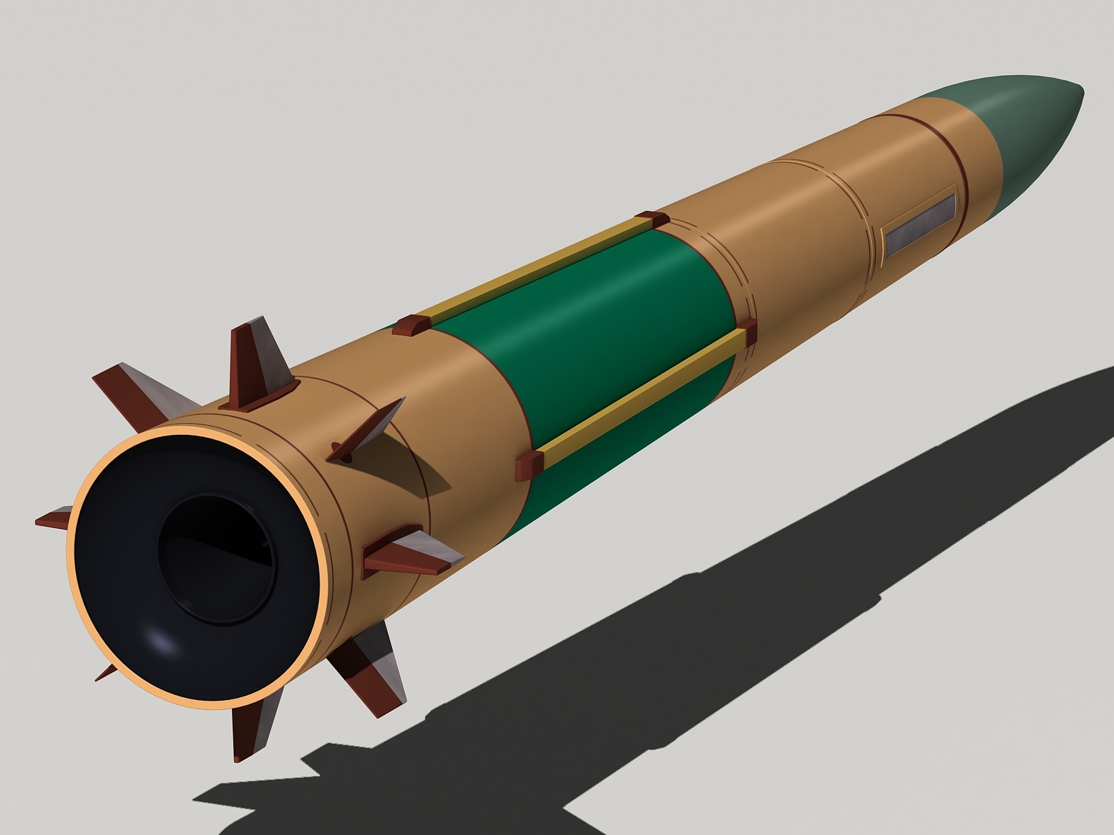 9m82 missile 3ds