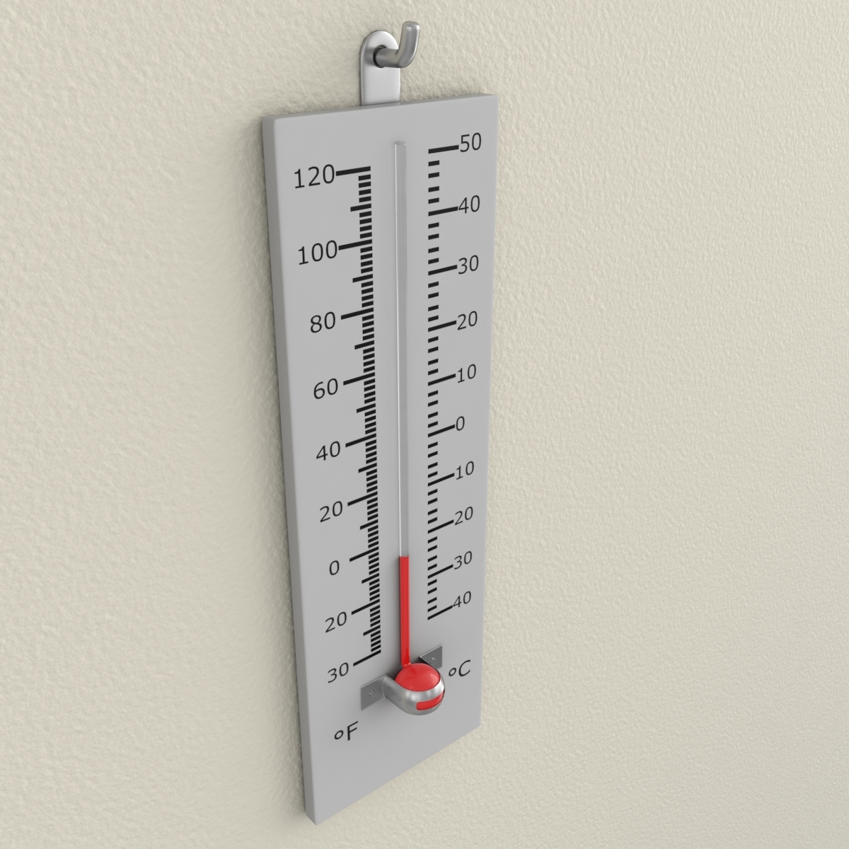 thermometer 3d model