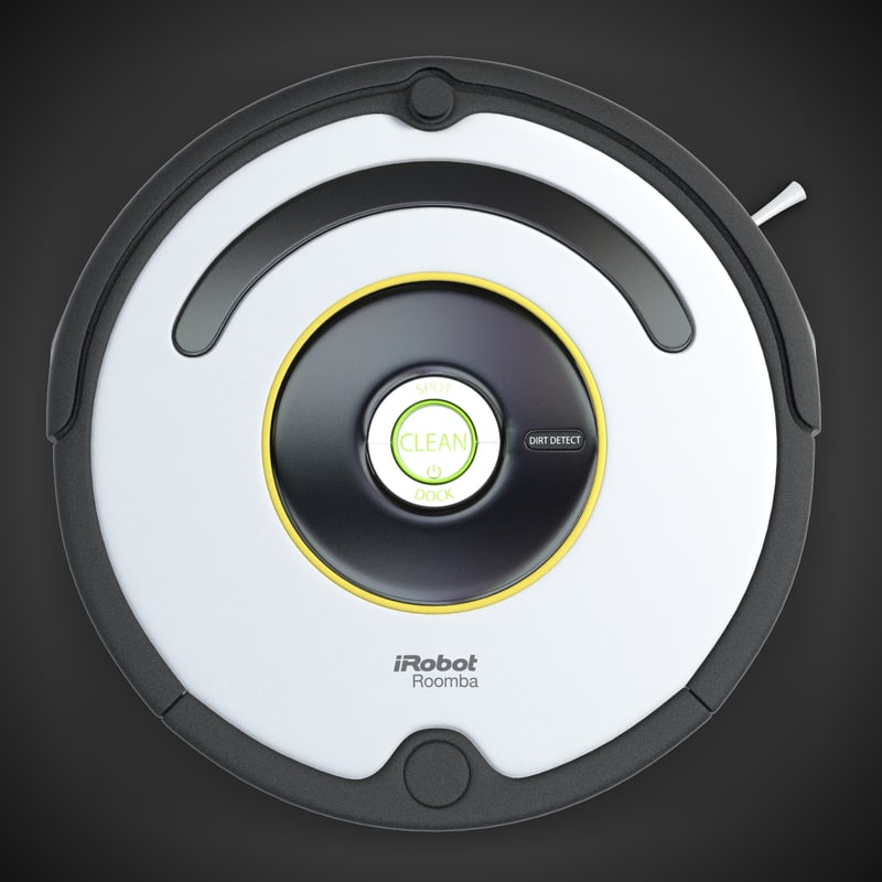 3d robot vacuum cleaner roomba