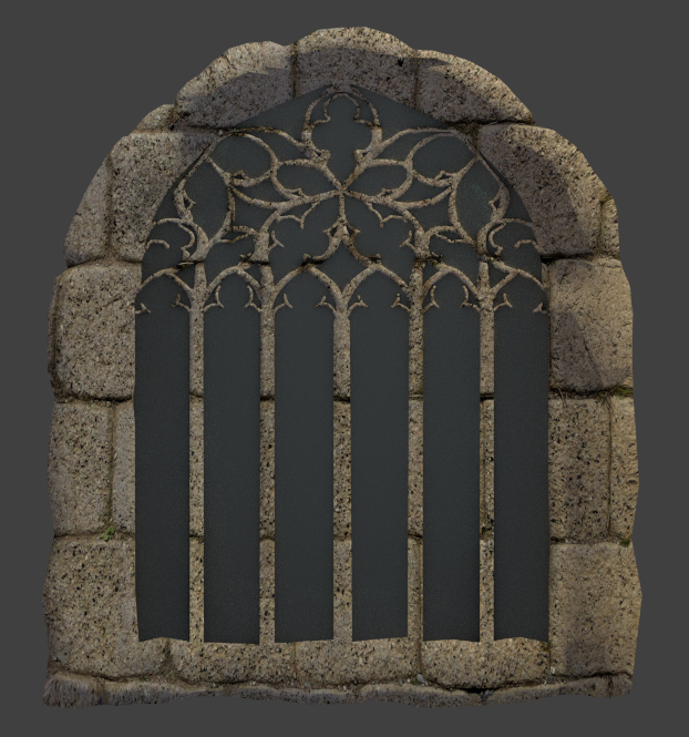Gothic Wall 3D Models for Download | TurboSquid