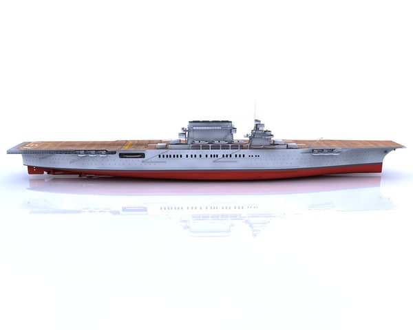 uss lexington cv-2 c4d