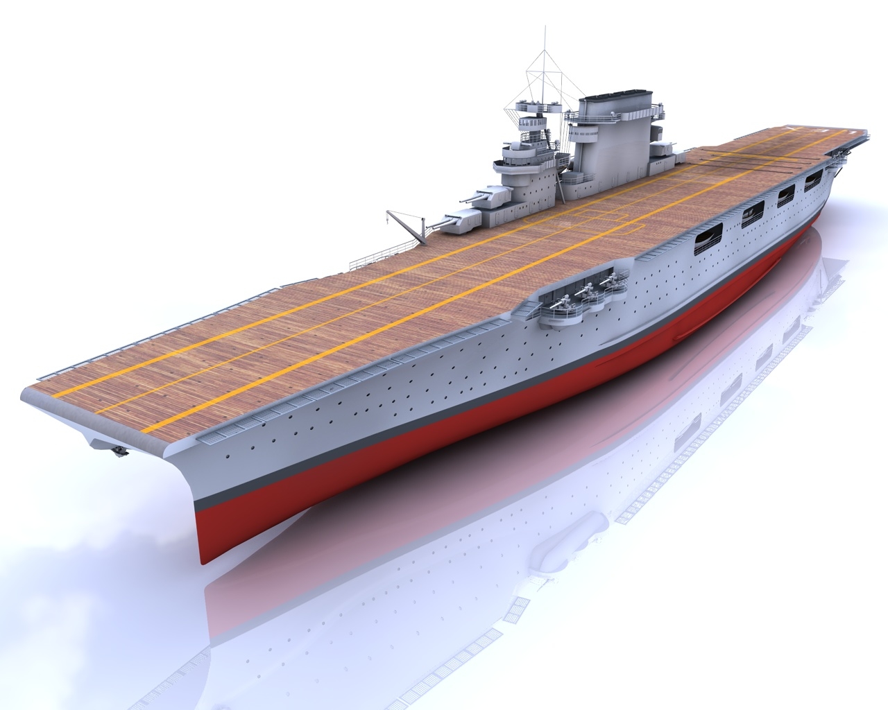 uss lexington cv-2 c4d
