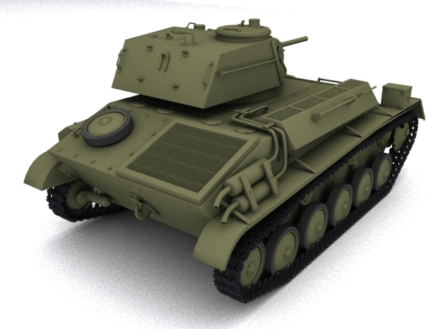 t 80 tank 3d model
