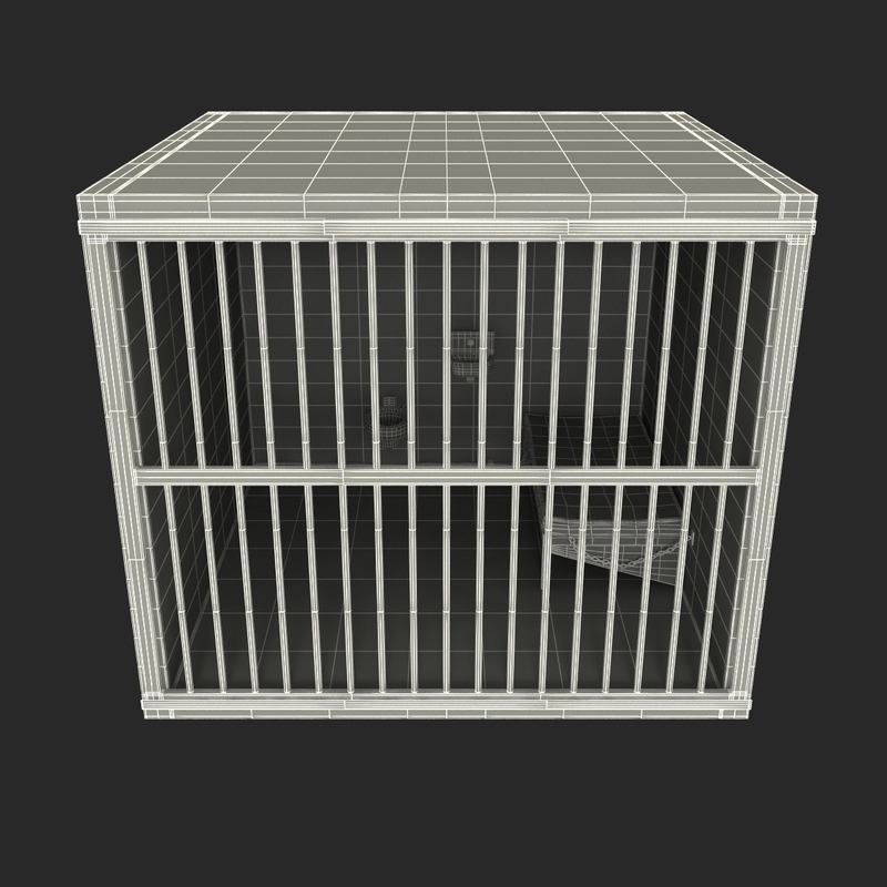 3d model prison cell