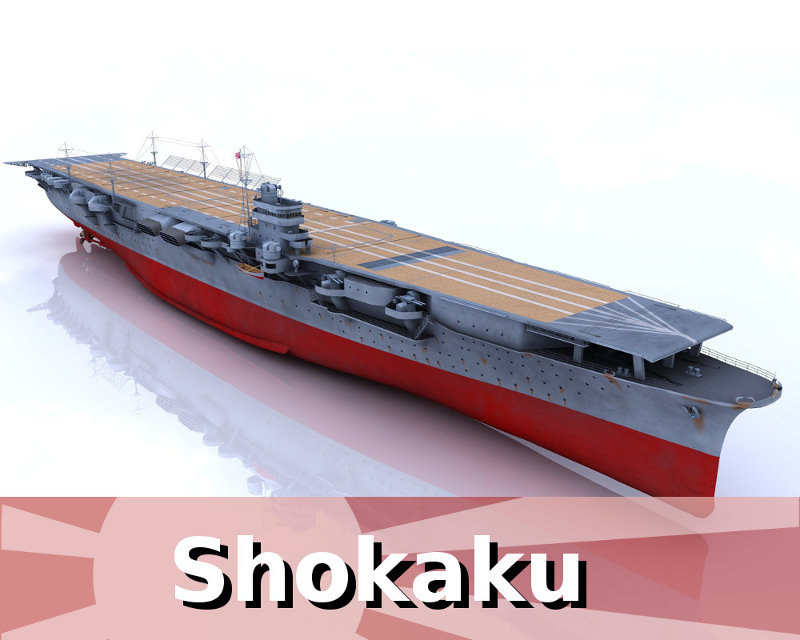 3d shokaku model