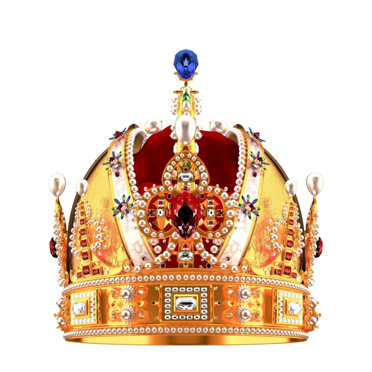 max realistic royal crown