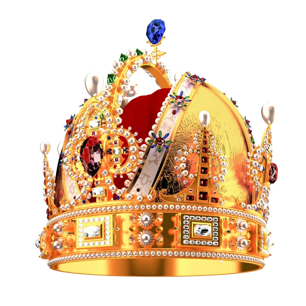 max realistic royal crown