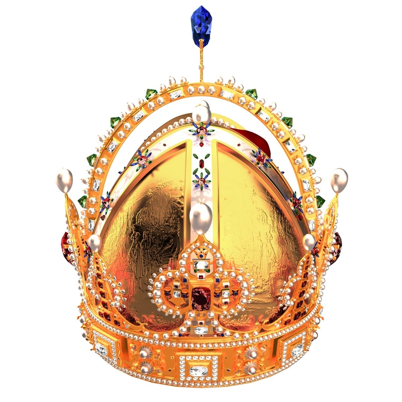 max realistic royal crown