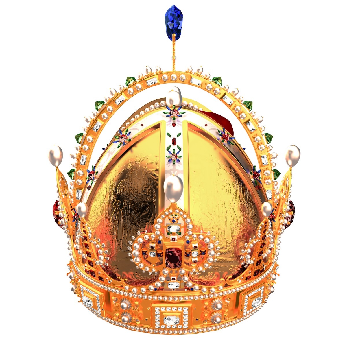 max realistic royal crown