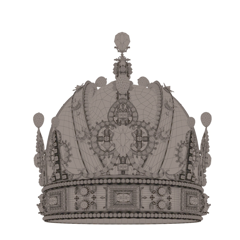 max realistic royal crown