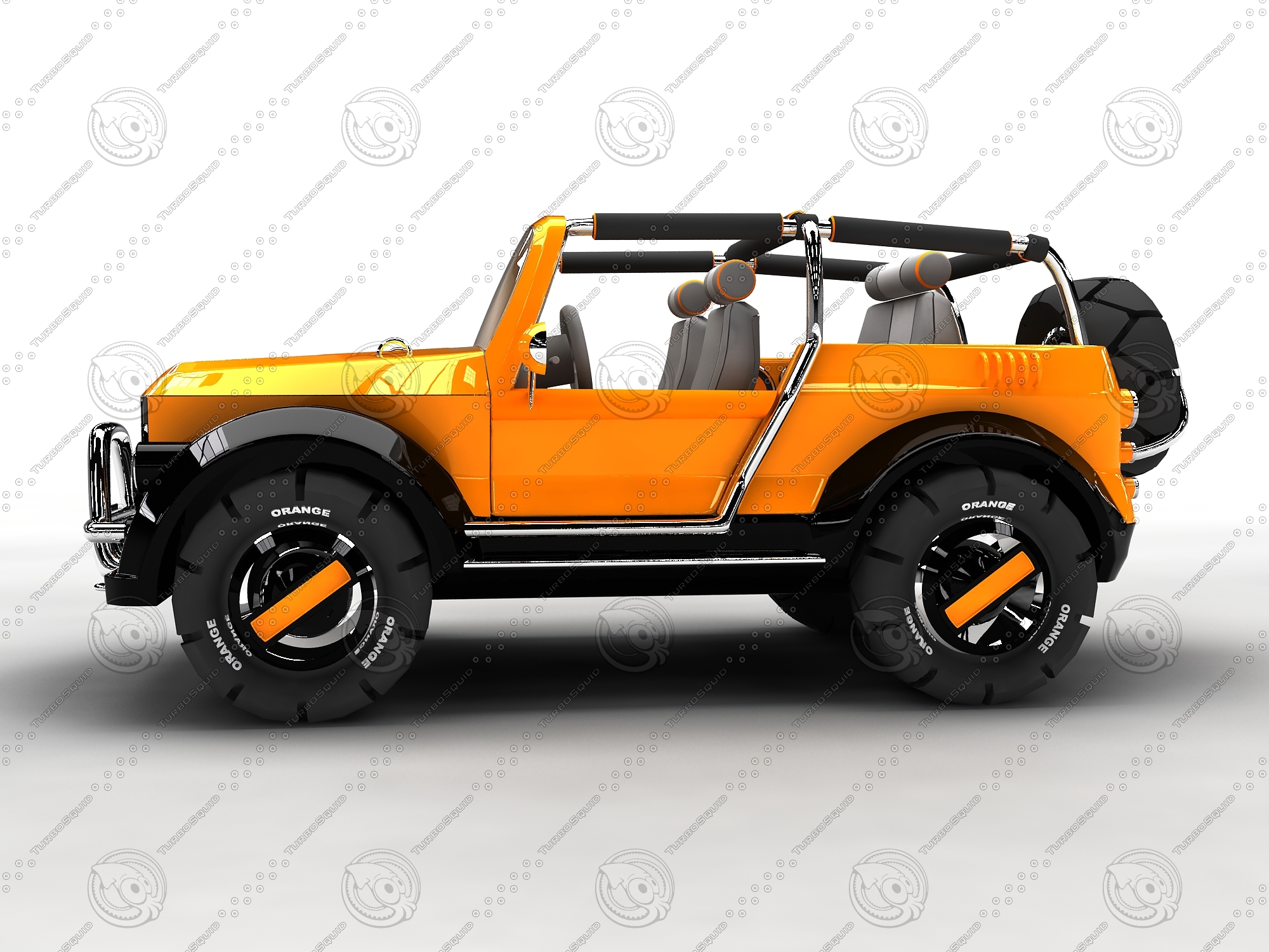 concept gaz-69 3d model