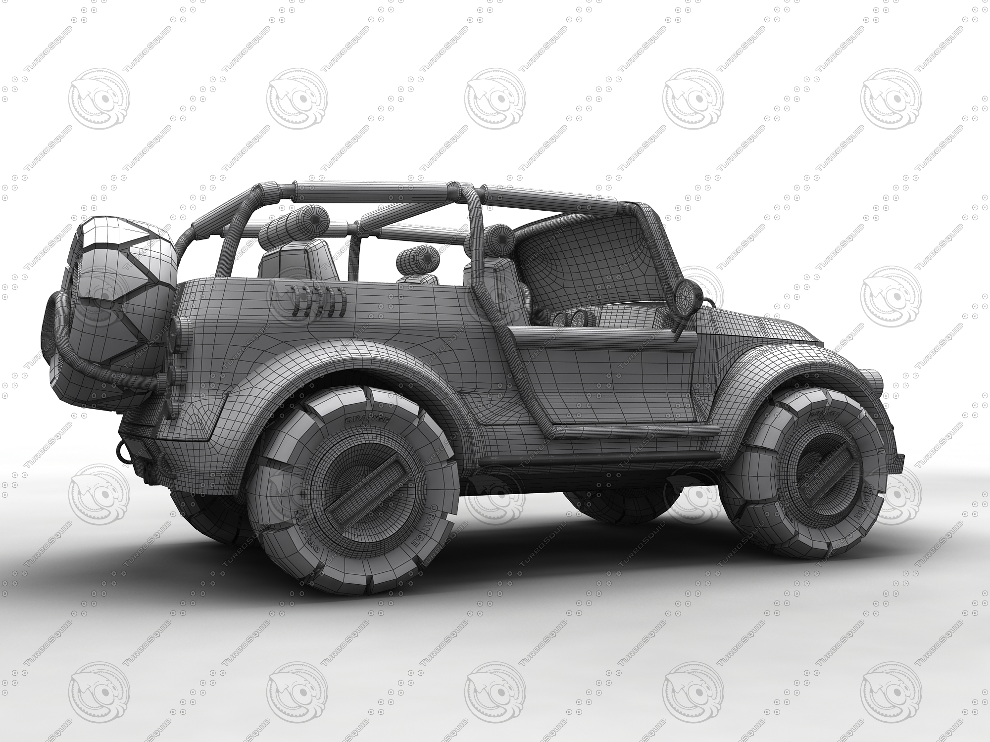 concept gaz-69 3d model
