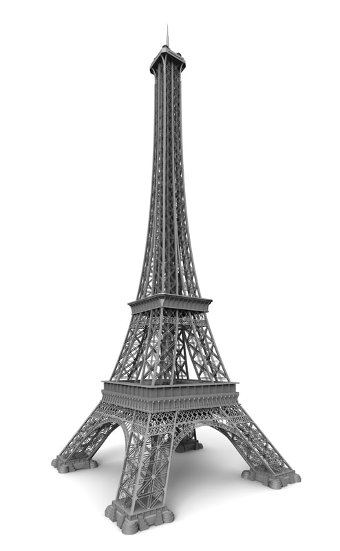 3d Eiffel Tower
