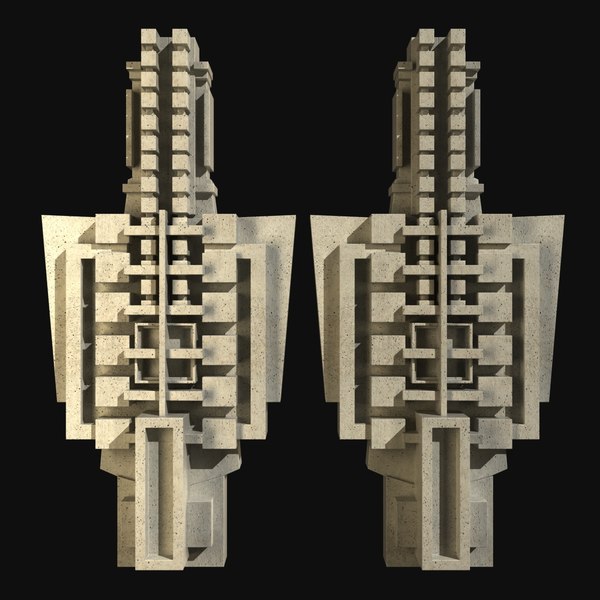 3D freeman house tile frank - TurboSquid 1328488