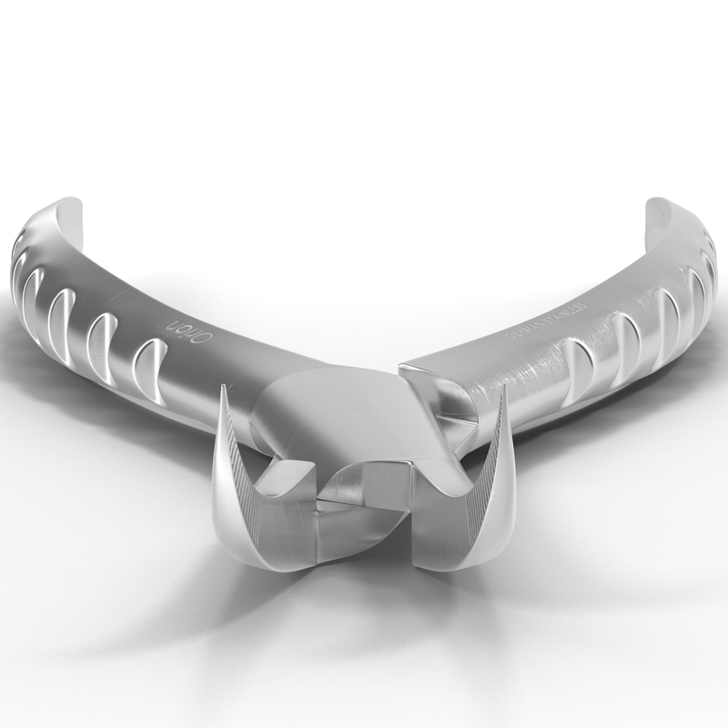 extracting forcep 3d model