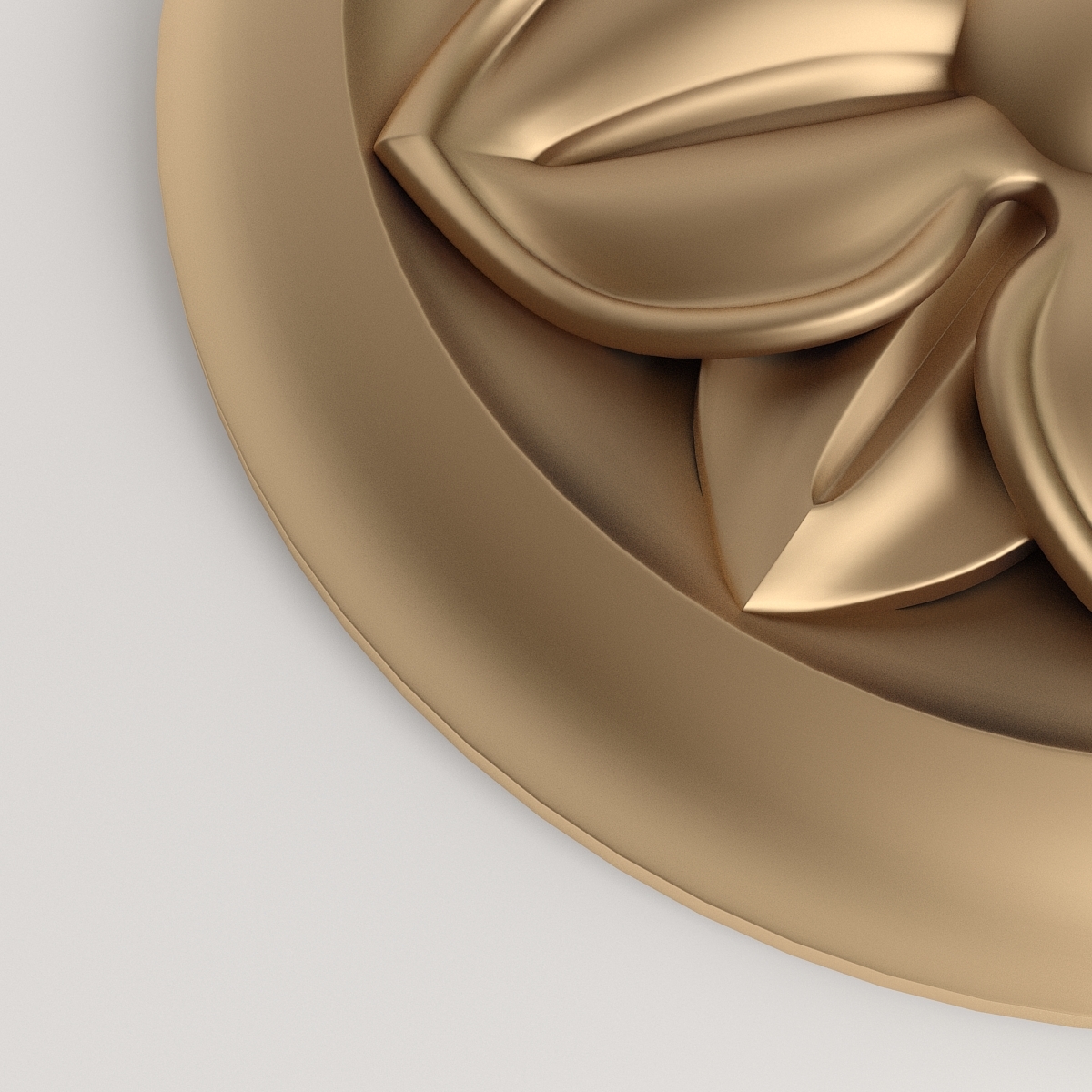 3d decorative rosettes model