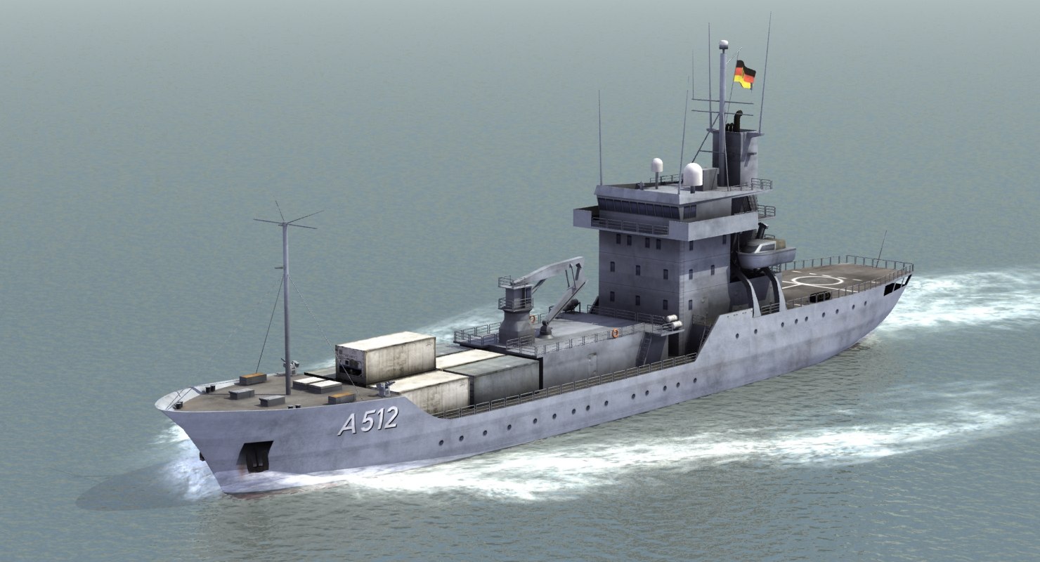 type elbe class replenishment 3d 3ds