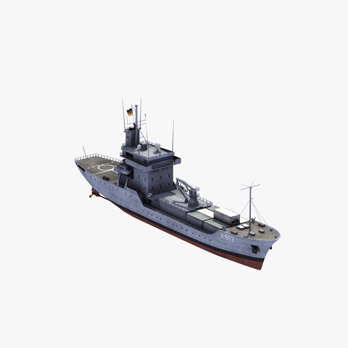 type elbe class replenishment 3d 3ds