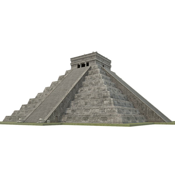 modelo 3d Chichén Itzá gratis - TurboSquid 903066