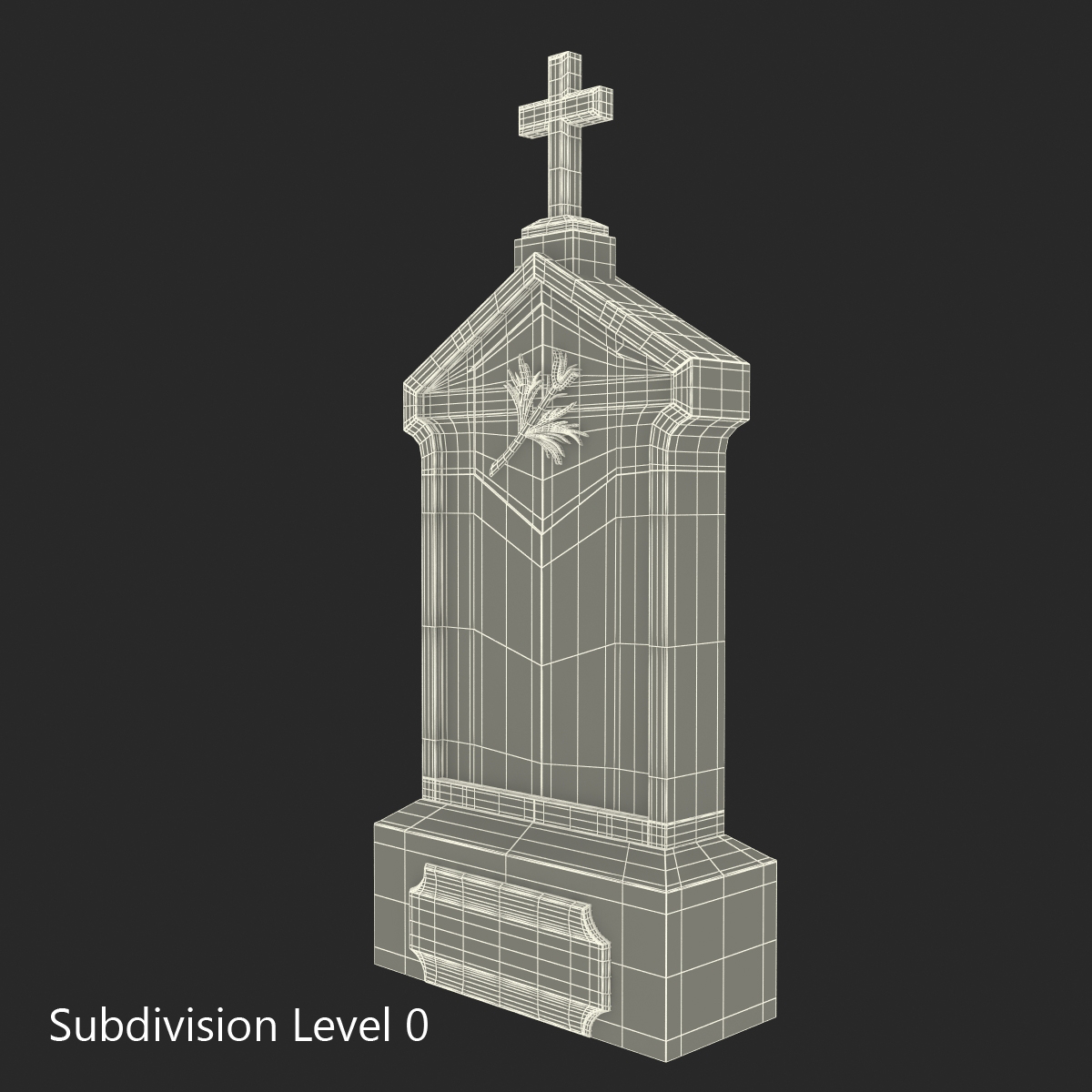 3d gravestone grave