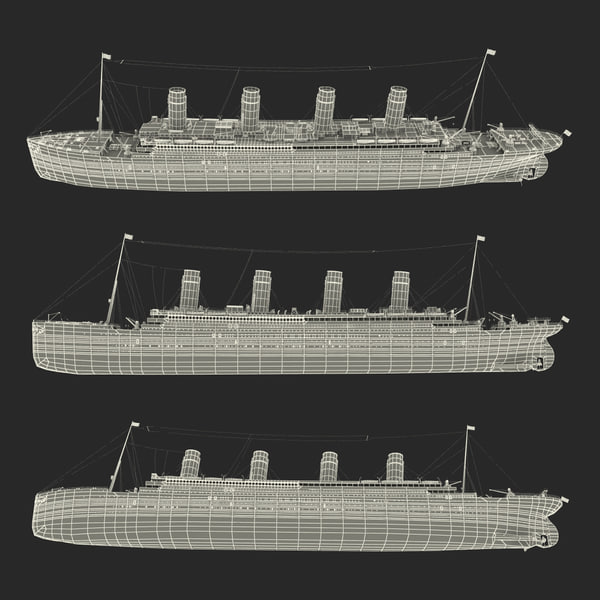 modelo 3d RMS Titanic - TurboSquid 903091