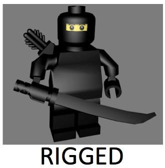 LEGO Ninja Character (manipulado) Modelo 3D - TurboSquid 902805