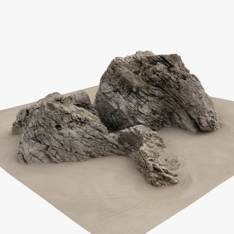 3d scan rock