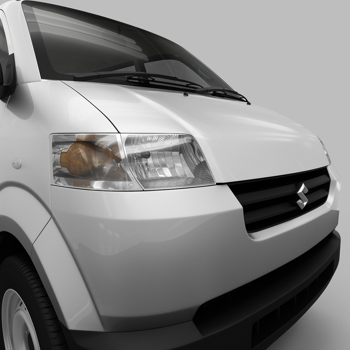 3d exterior suzuki apv 2011