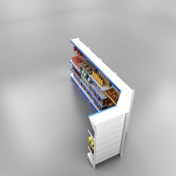 3d model shelves products