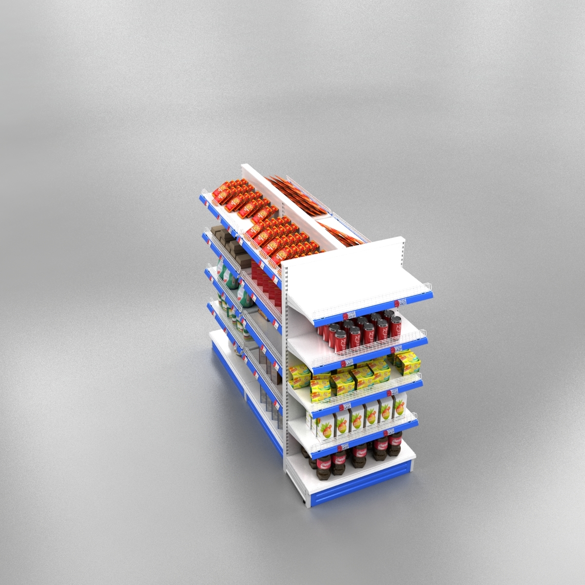 3d model shelves products